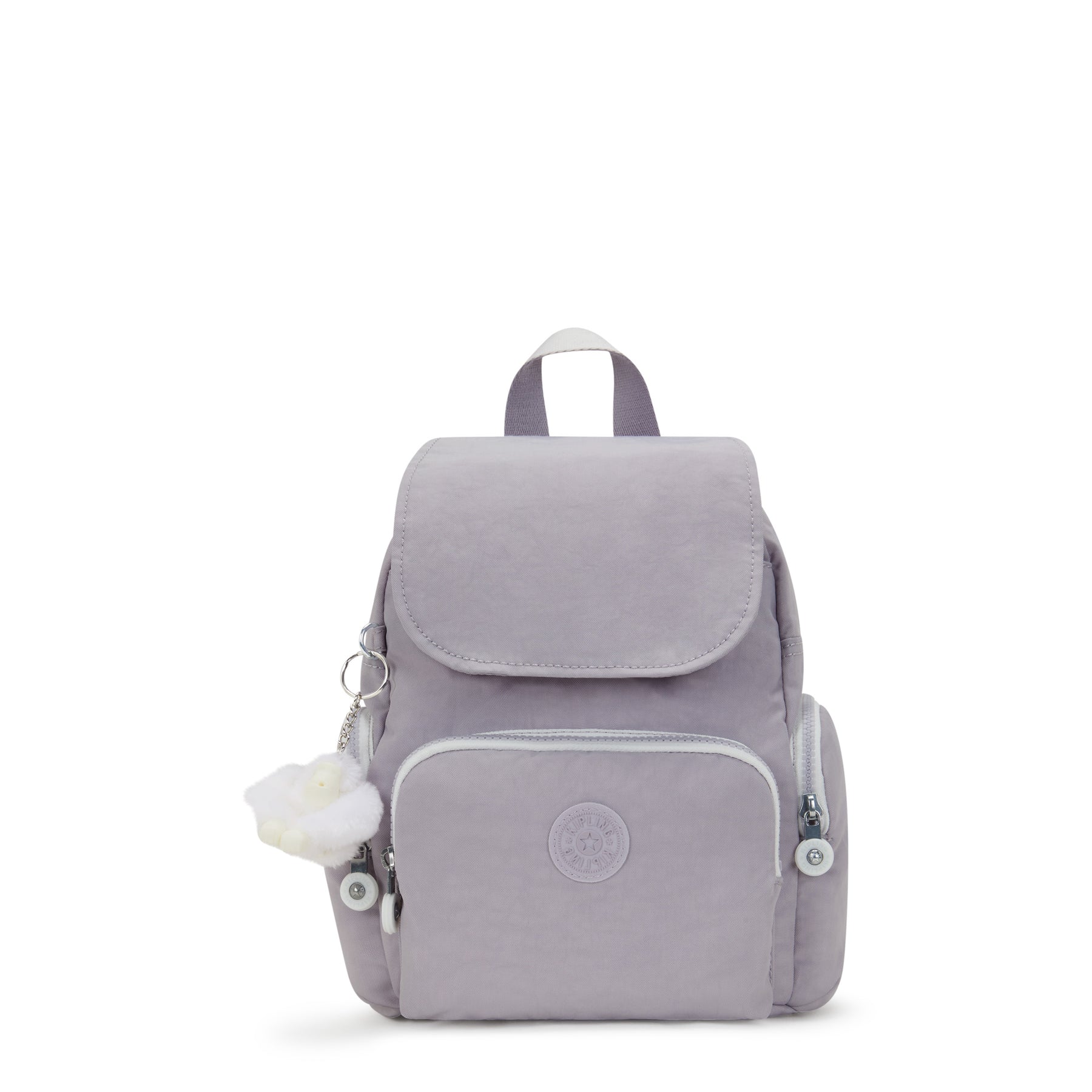 KIPLING Mini Backpack with Adjustable Straps Female Tender Grey City Z