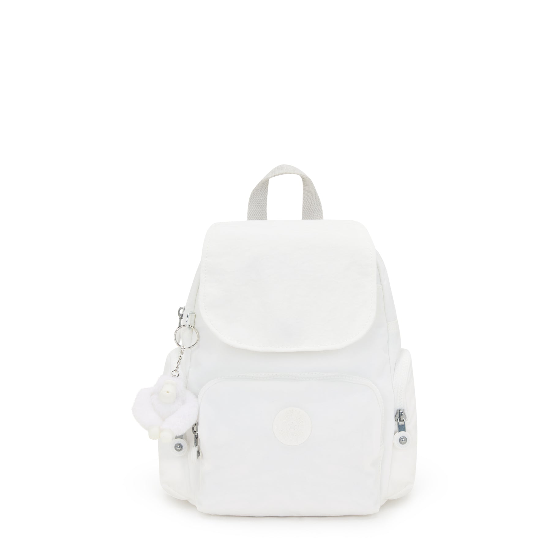 KIPLING Mini Backpack with Adjustable Straps Female Pure Alabaster Cit