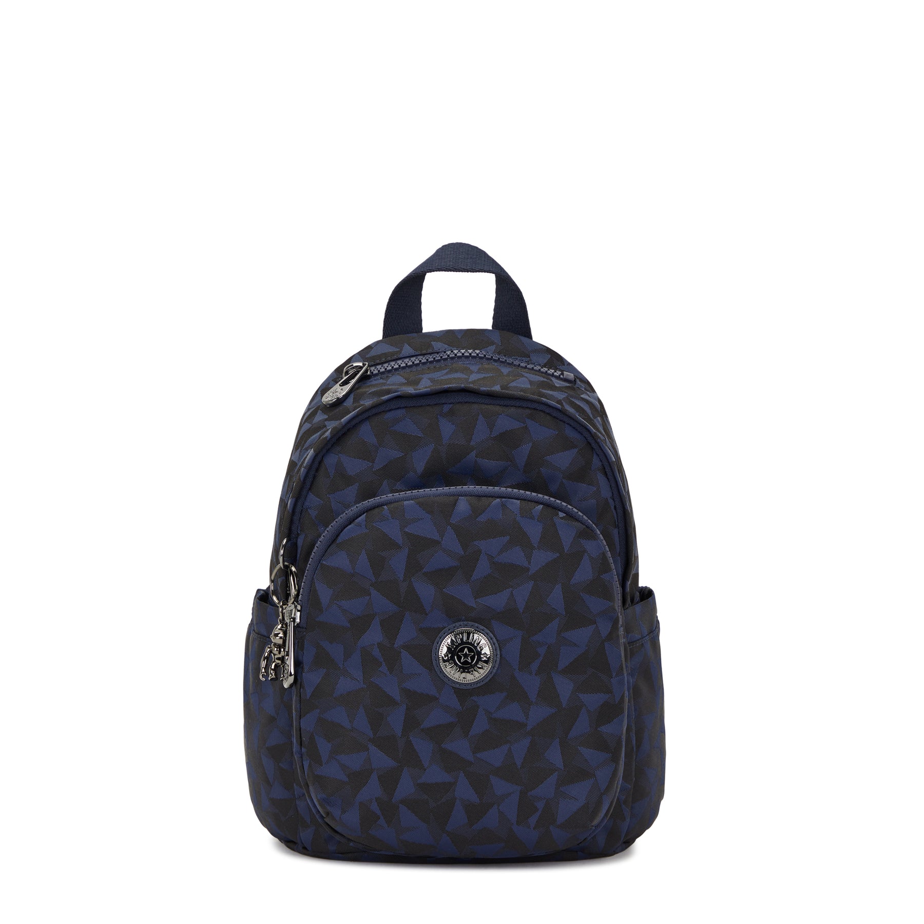 Kipling Small Backpack Female Endless Navy Jacquard Delia Mini - I6217