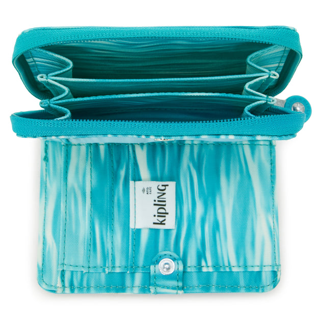 KIPLING Medium wallet Female Aqua Pool Money Love - I6791-5MF