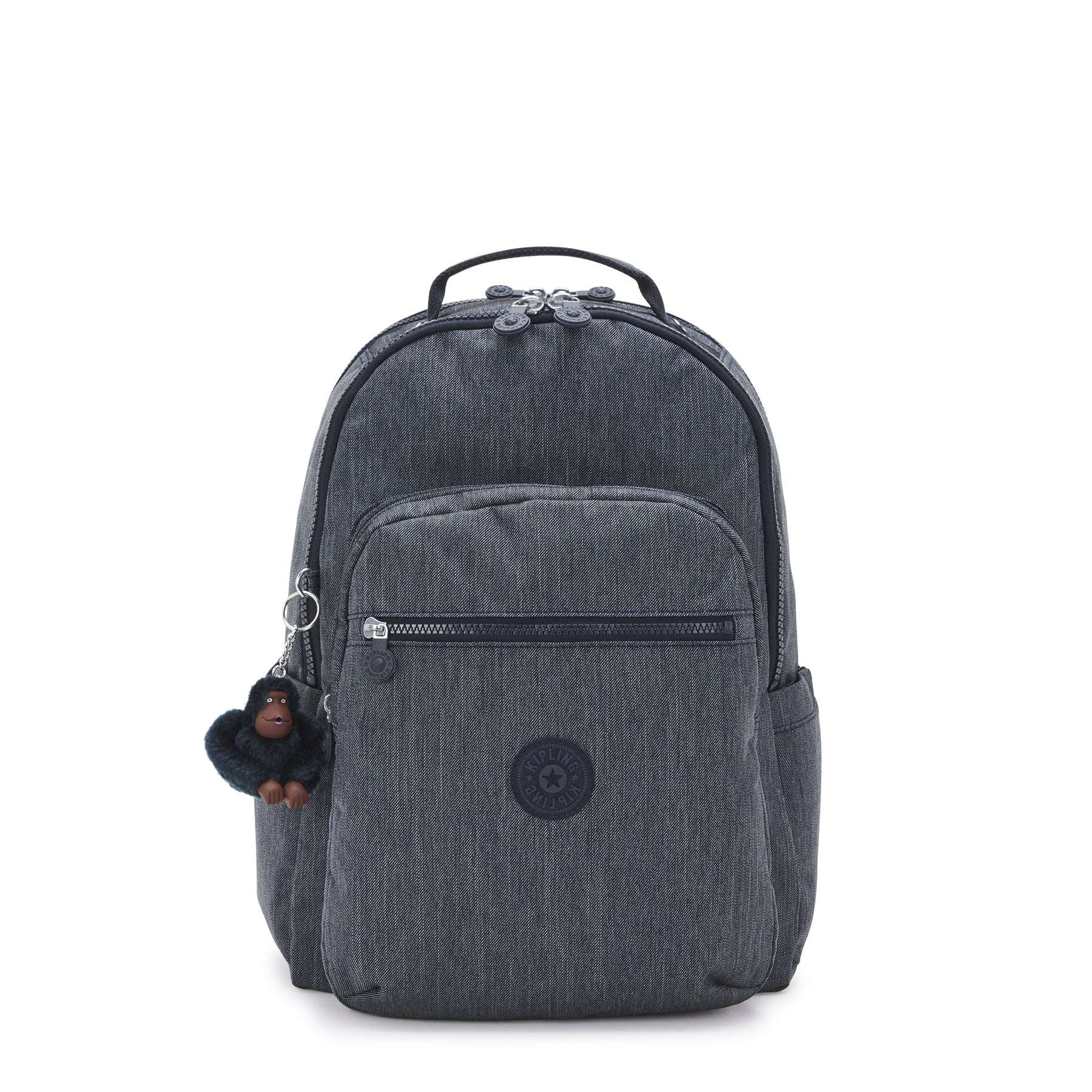 KIPLING Large backpack (with laptop compartment) Unisex Marine Navy Se