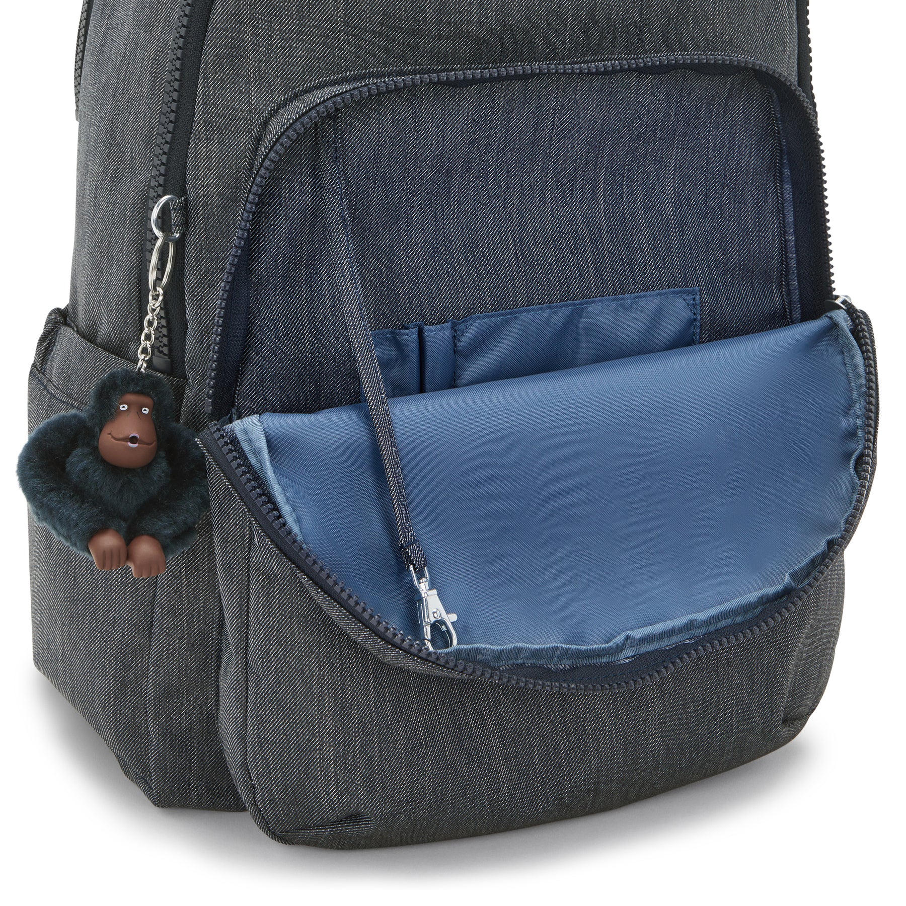 KIPLING Large backpack (with laptop compartment) Unisex Marine Navy Se