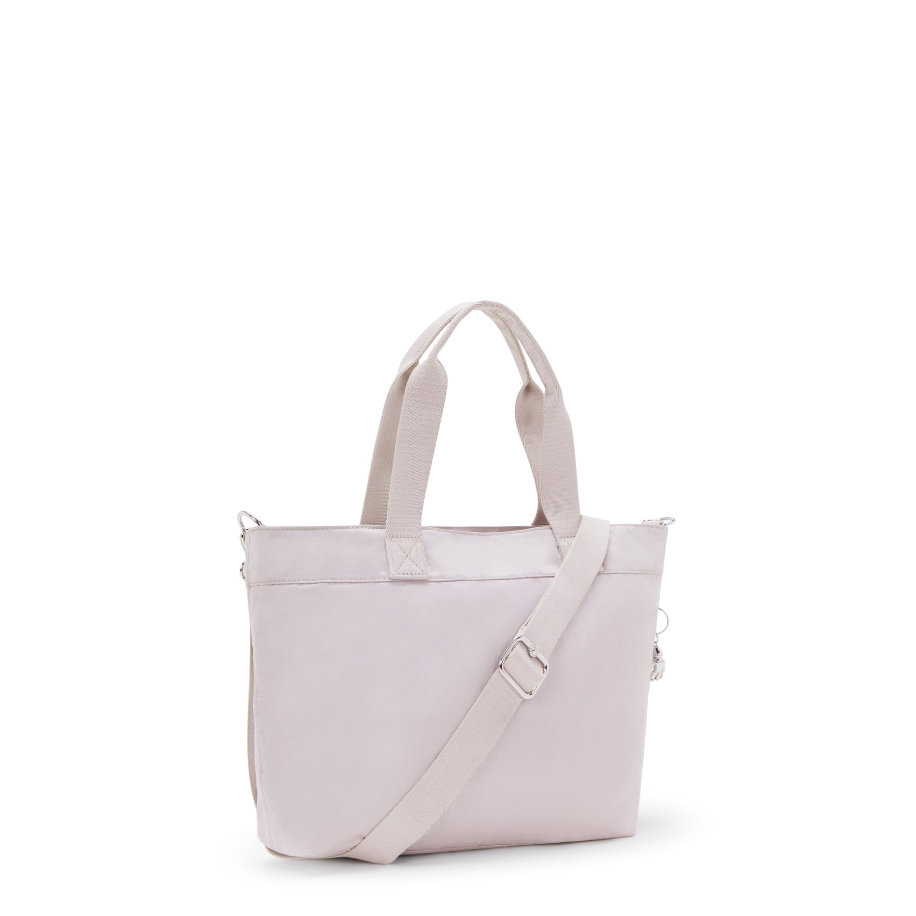 KIPLING Small tote (with detachable shoulderstrap) Female Gleam Silver
