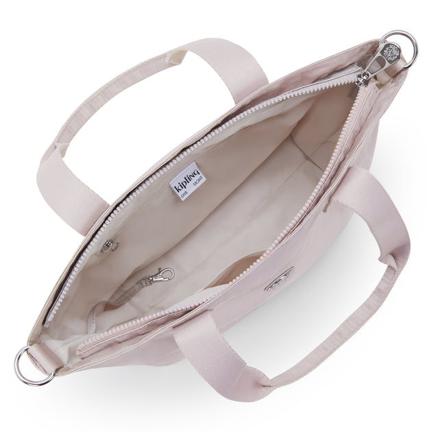 KIPLING Small tote (with detachable shoulderstrap) Female Gleam Silver