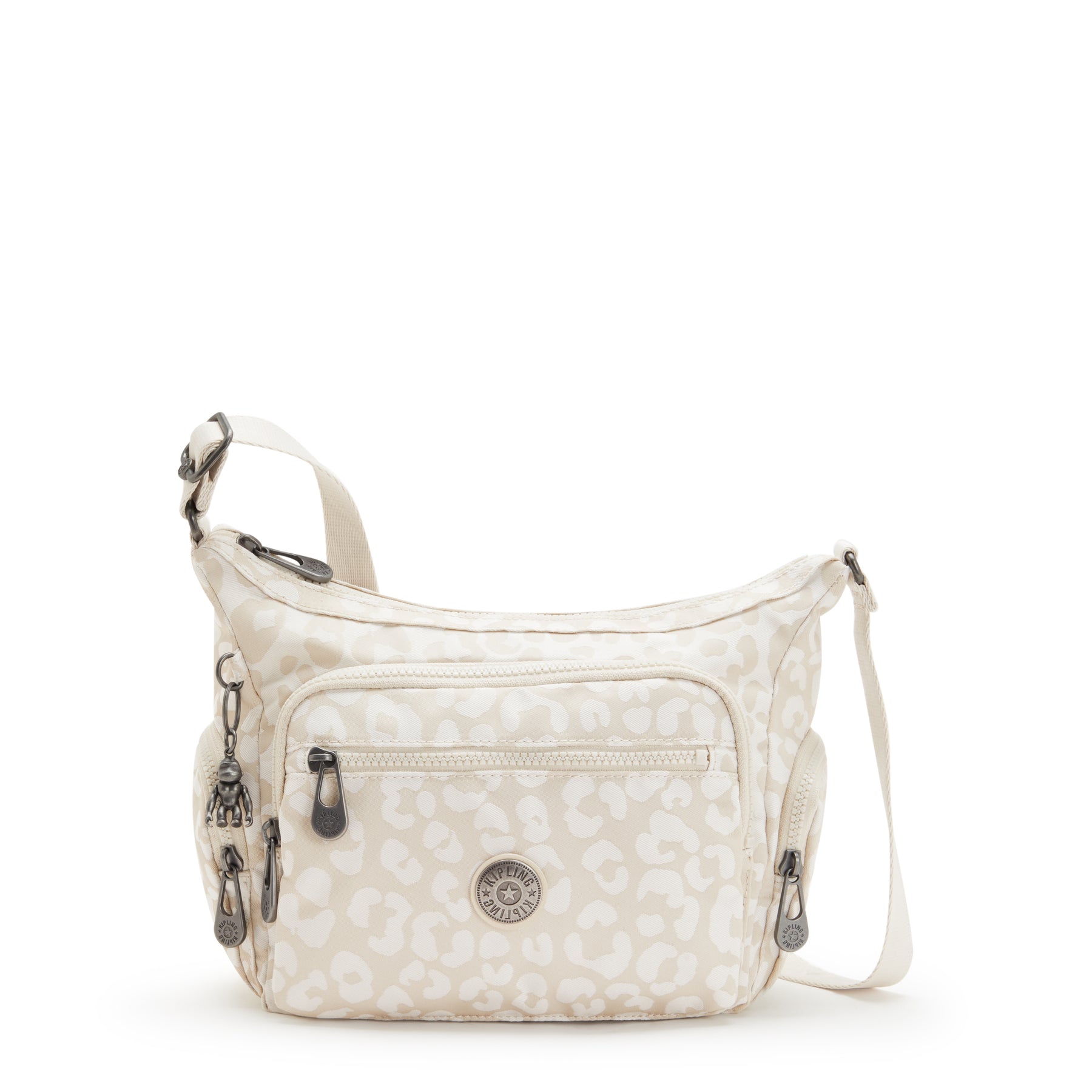 KIPLING Medium crossbody Female White Cheetah J Gabbie S - I7171-T8J