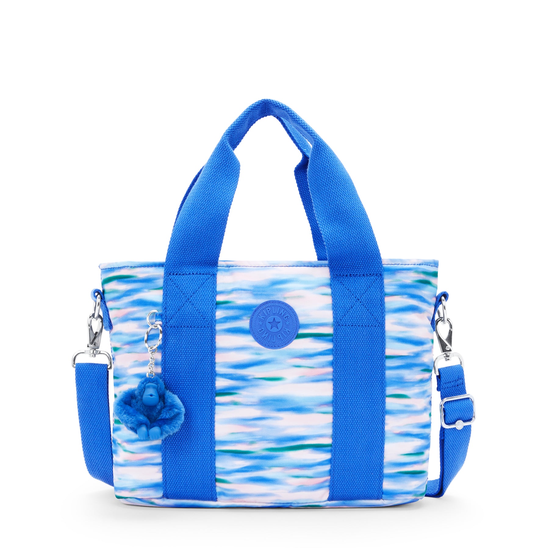 KIPLING Medium tote (with removable shoulderstrap) Female Diluted Blue