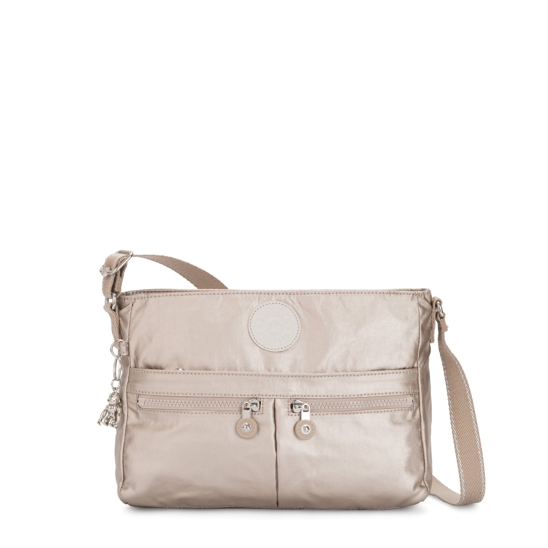 Kipling Small Crossbody Female Metallic Glow New Angie - I7393-48I