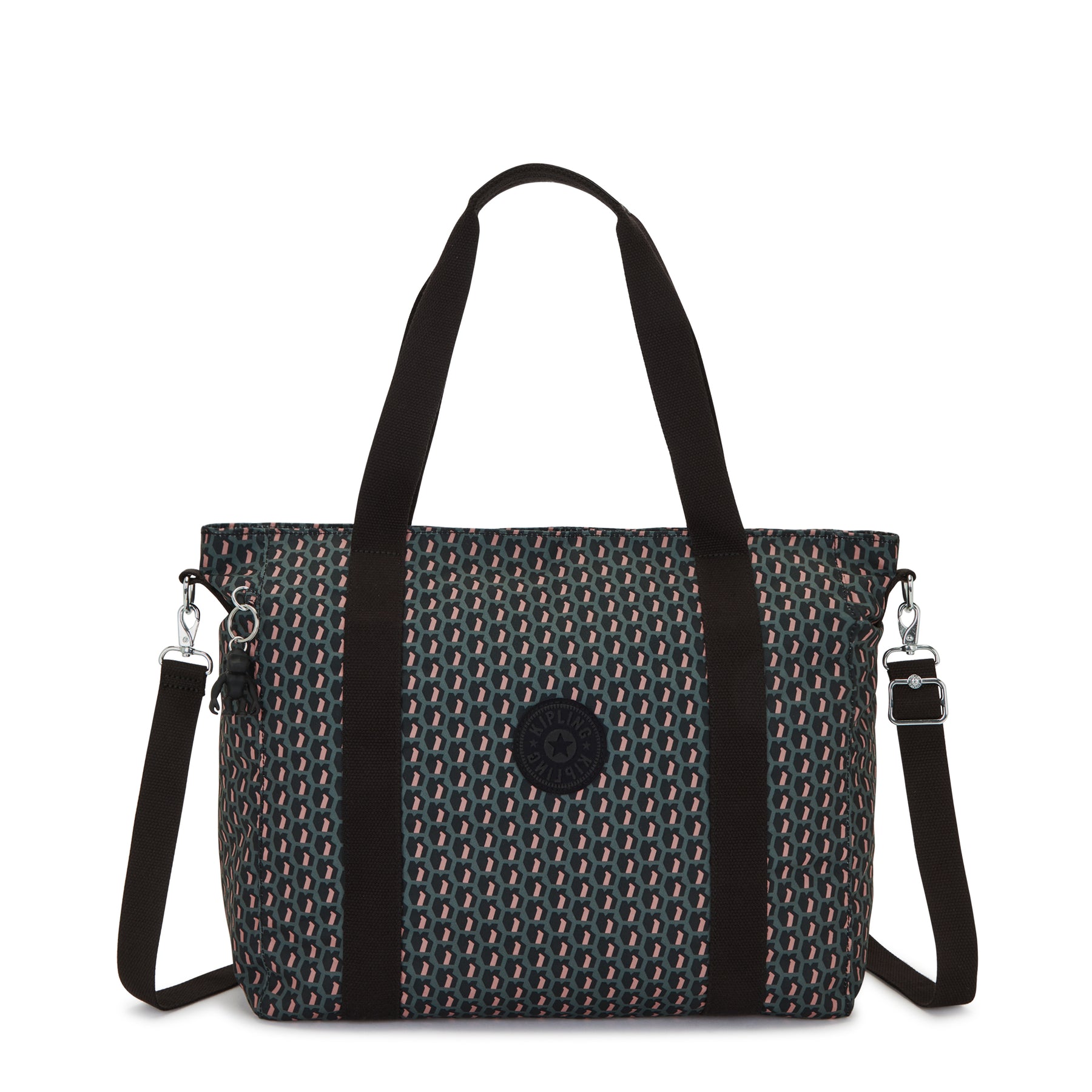 Kipling Large Tote (With Removable Shoulderstrap) Female 3D K Pink Ass