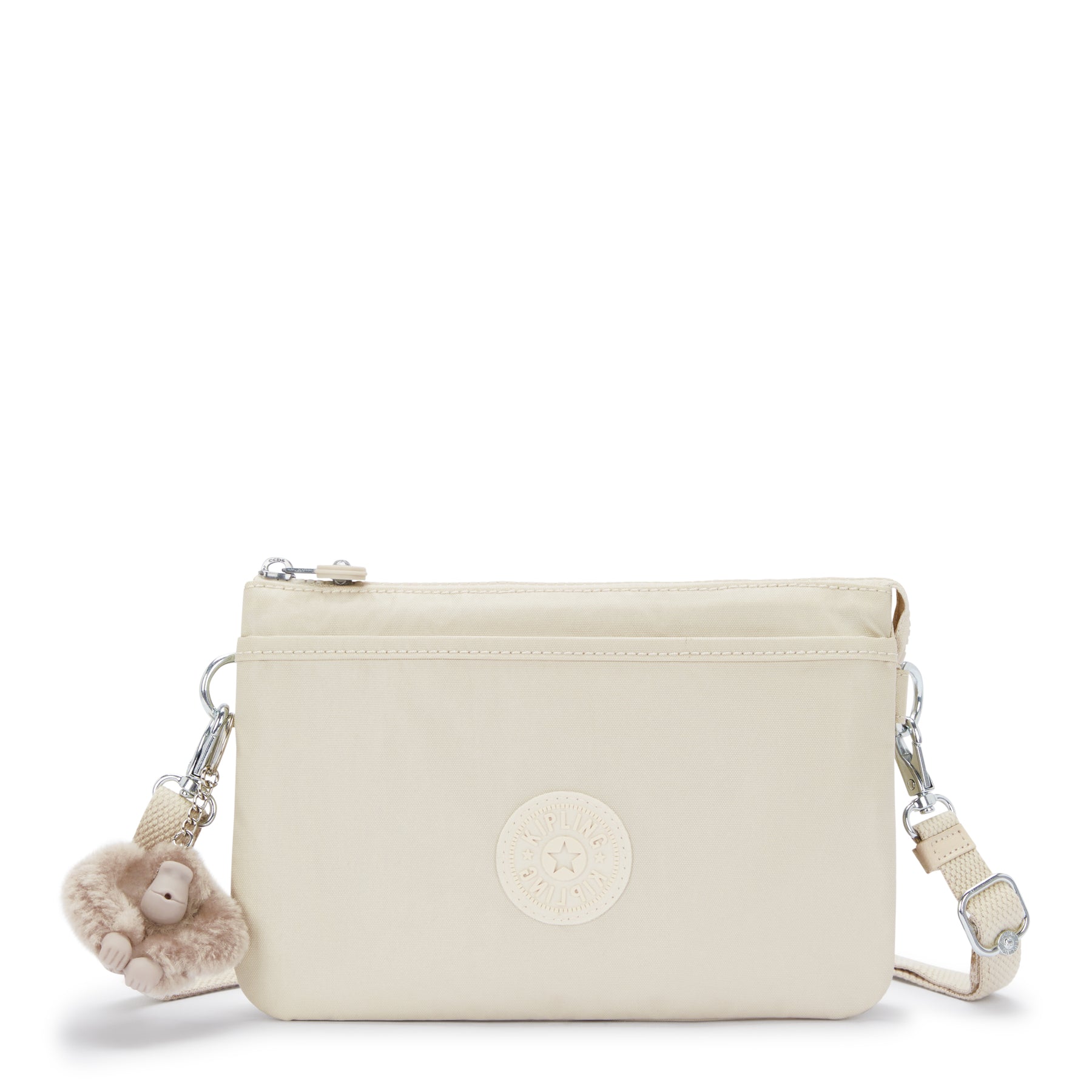 KIPLING Small crossbody (with removable strap) Female Beige Pearl Riri