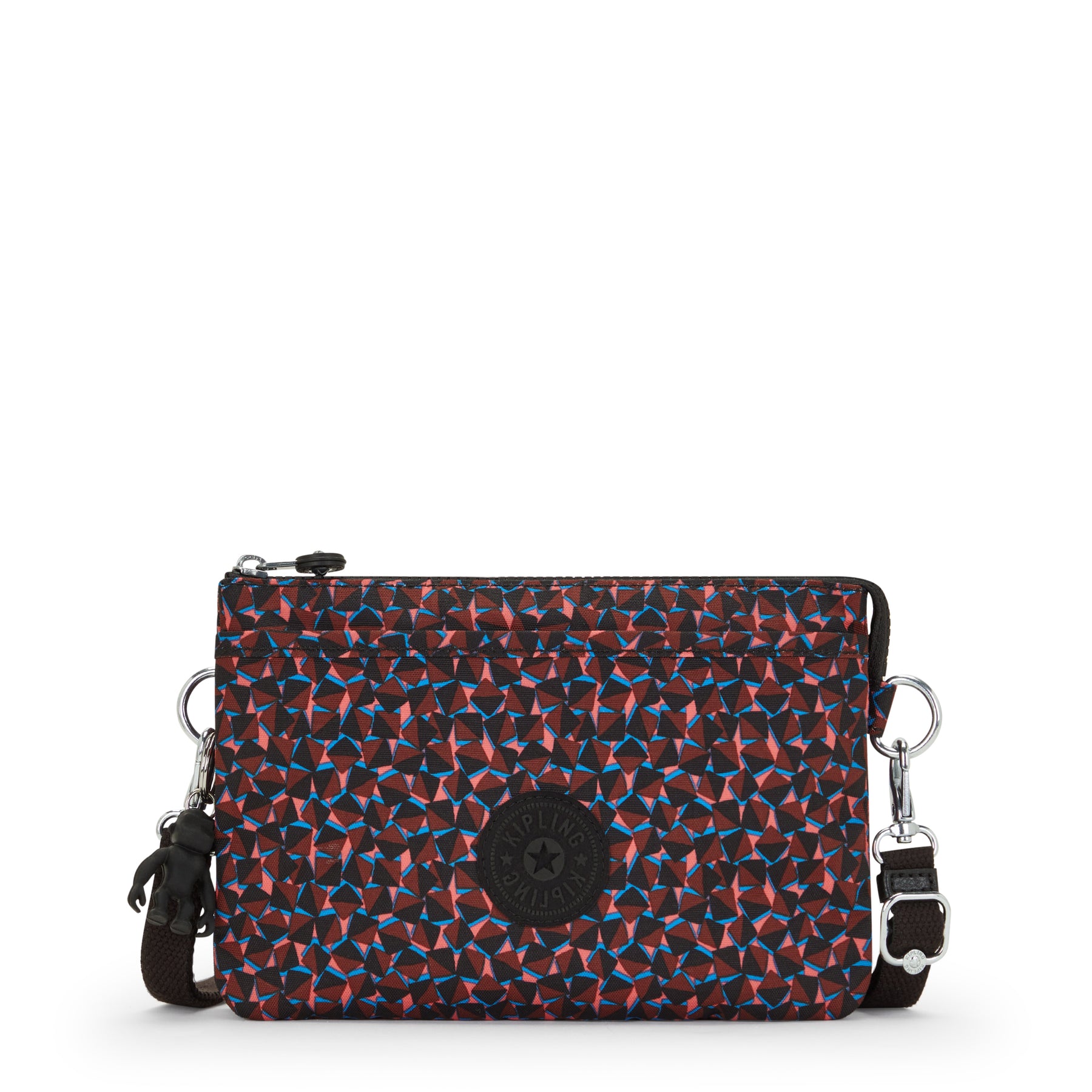 Kipling Small Crossbody (With Removable Strap) Female Happy Squares Ri