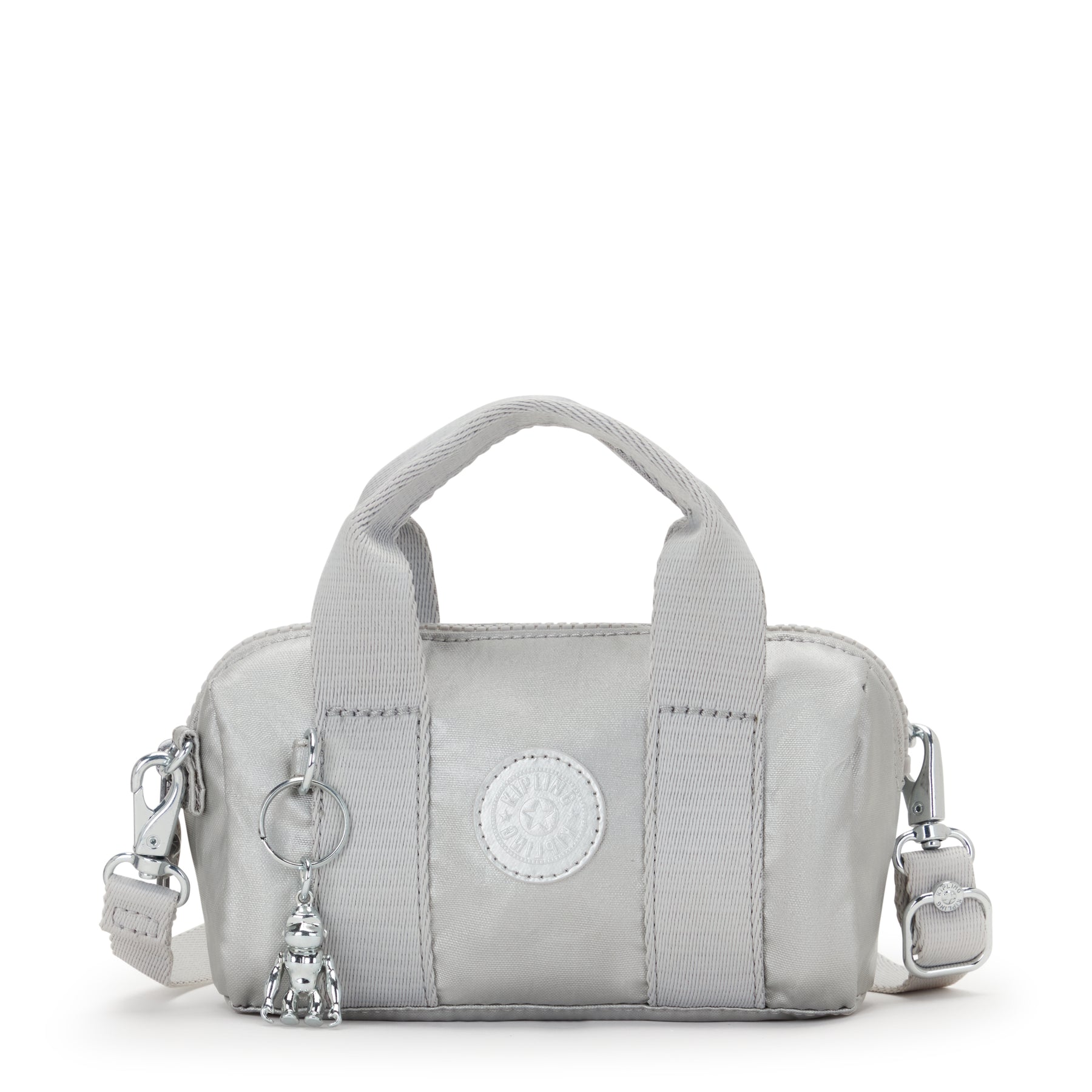 Kipling Small Handbag (With Detatchable Straps) Female Bright Metallic