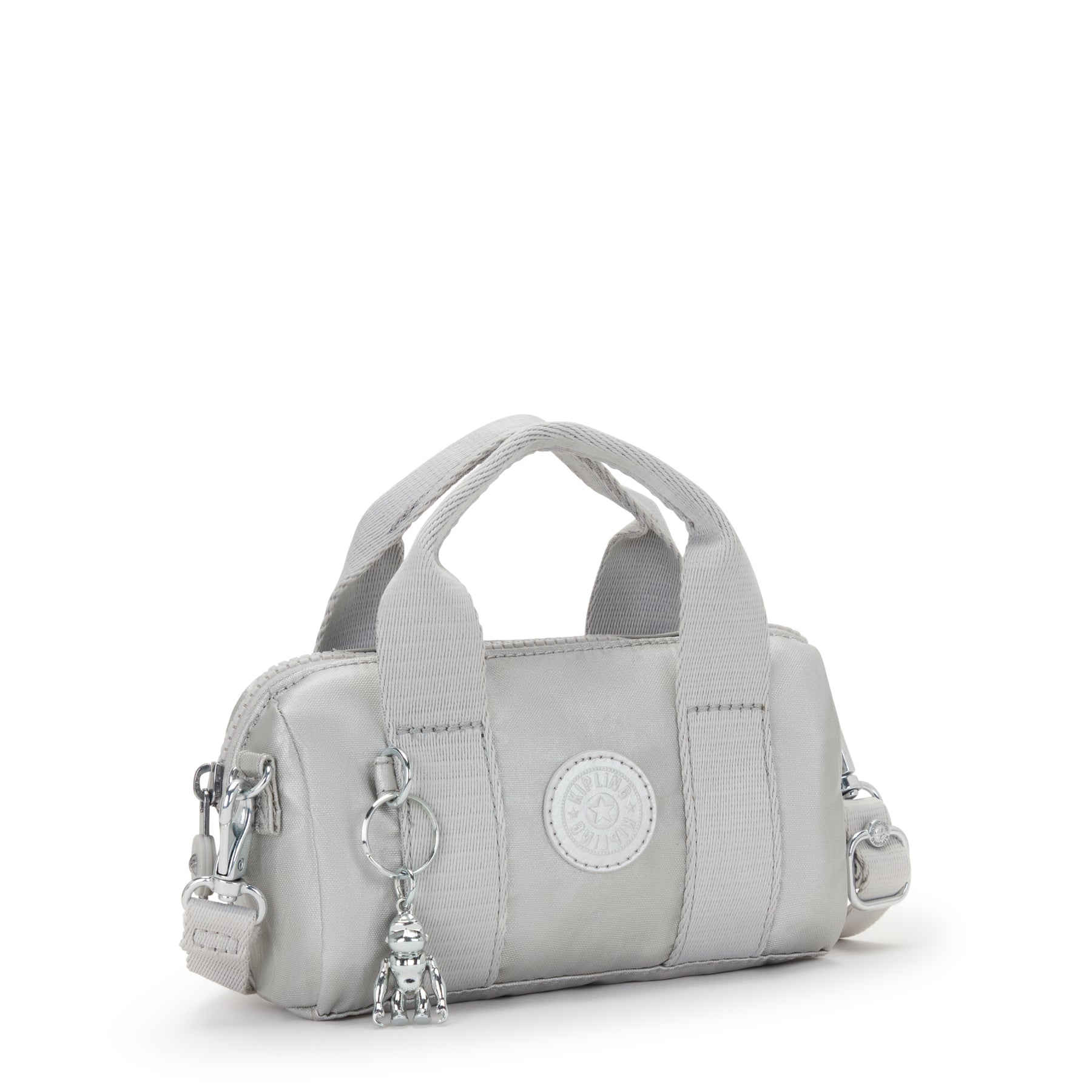 Kipling Small Handbag (With Detatchable Straps) Female Bright Metallic