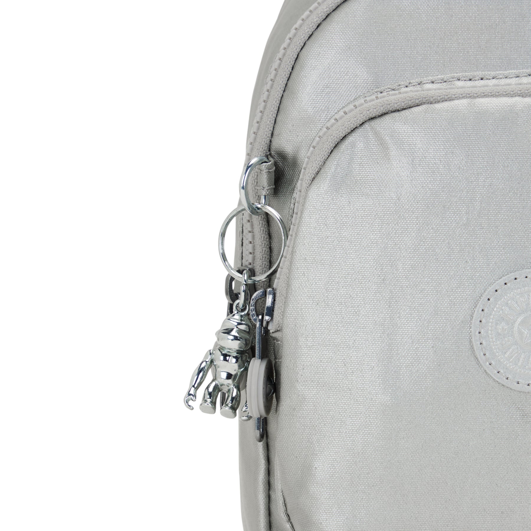 Kipling Small Backpack Female Bright Metallic New Delia Compact - I790