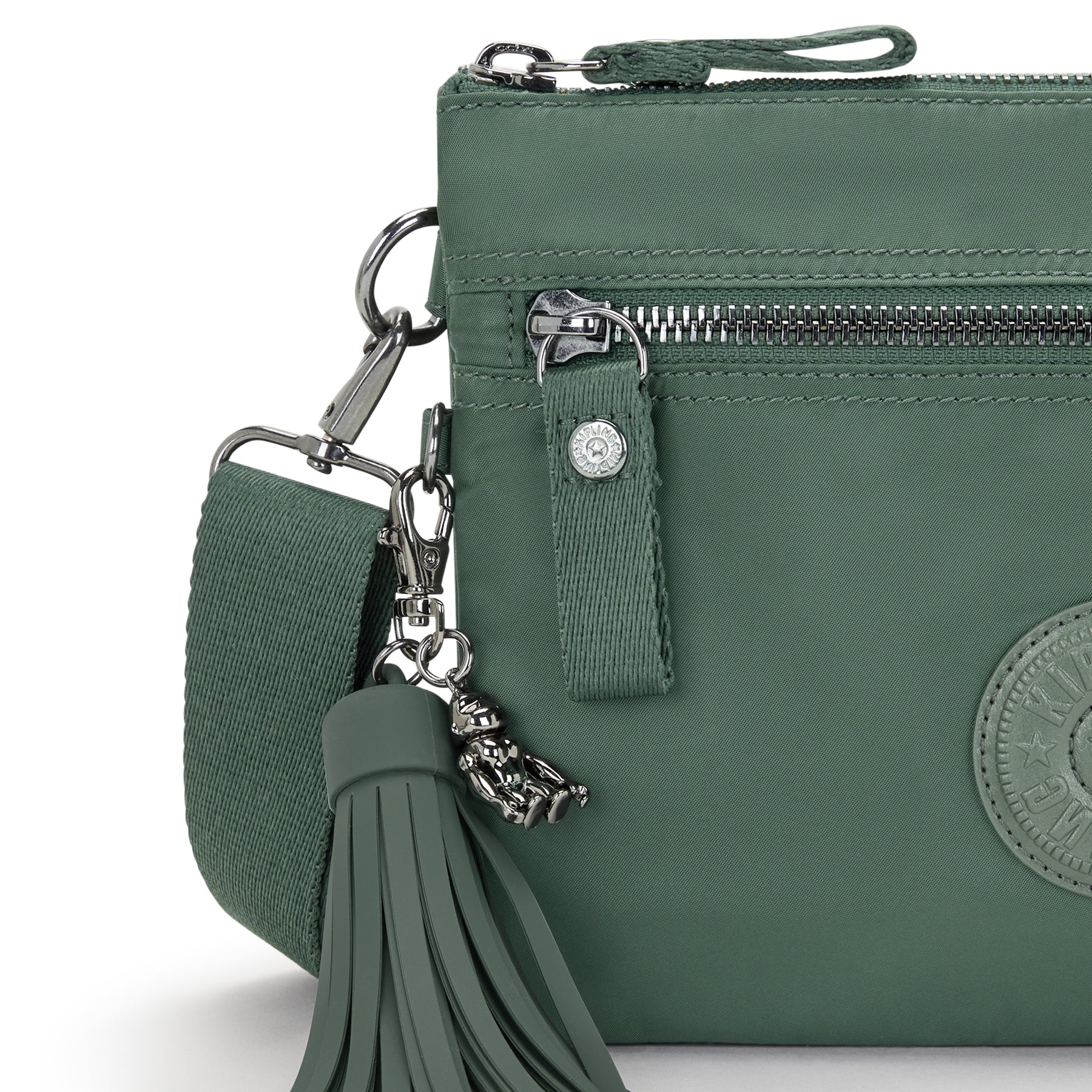 Kipling Small Crossbody (With Removable Strap) Female Misty Olive Riri