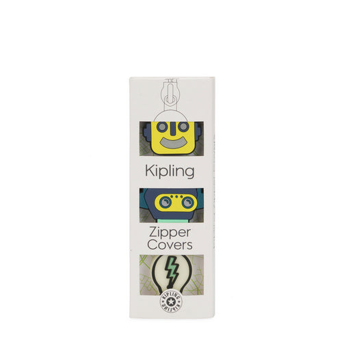 Kipling Bts Pullers Mix Robots Bulb - Reflective Character Zip Puller ...